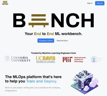 Bench AI - AI Tool Info, Reviews, Alternatives | sayhi2.ai