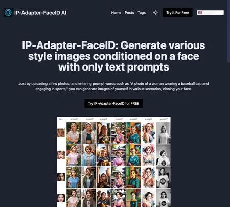 IP Adapter FaceID - Info Herramientas IA, Reseñas, Alternativas | sayhi2.ai