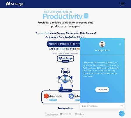 AI Surge - AIツール情報, 類似ツール, 人気度 | sayhi2.ai