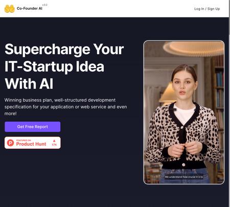 Co-Founder AI - AIツール情報, 類似ツール, 人気度 | sayhi2.ai