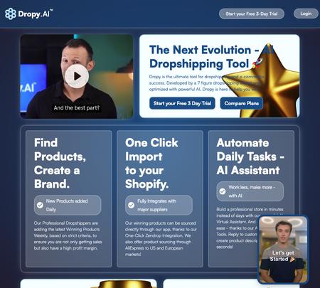 Dropy AI - Info Herramientas IA, Alternativas, Popularidad | sayhi2.ai