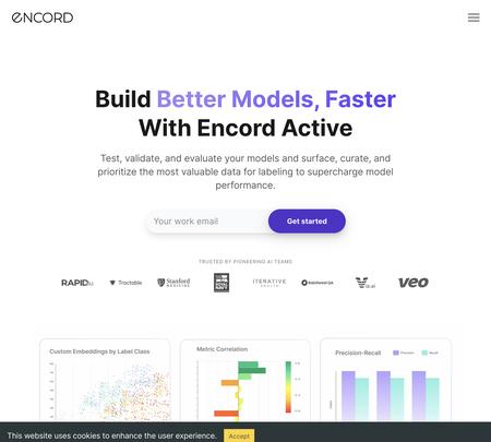 Encord - AI Tool Info, Alternatives, Popularity | sayhi2.ai