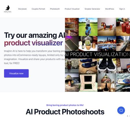 Product-visualizer - AI Tool Info, Alternatives, Popularity | sayhi2.ai
