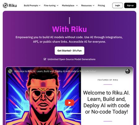 Riku.ai - AI Tool Info, Alternatives, Popularity | sayhi2.ai