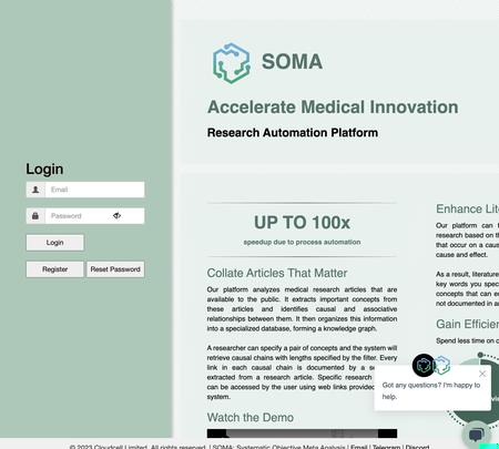 SOMA - Info Herramientas IA, Alternativas, Popularidad | sayhi2.ai