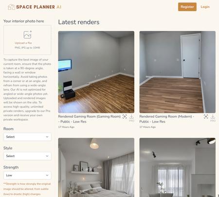 Spaceplanner - AI Tool Info, Alternatives, Popularity | sayhi2.ai