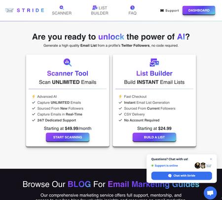 Stride - AIツール情報、類似ツール、人気度 | sayhi2.ai