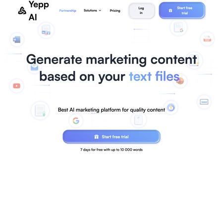 Yepp - Info Herramientas IA, Alternativas, Popularidad | sayhi2.ai